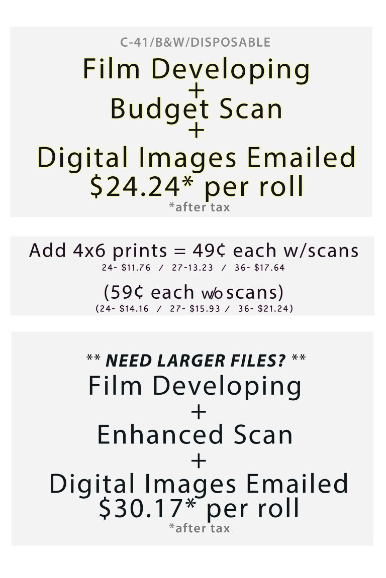 Film Developing by Mail - Photo & Film Processing Lab Carlsbad